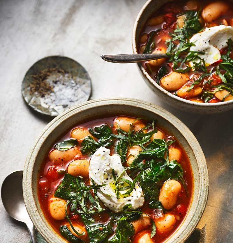 Spicy harissa bean stew - CookDiaries